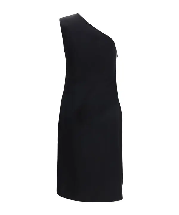 COURREGES Asymmetrical One-shoulder Dress