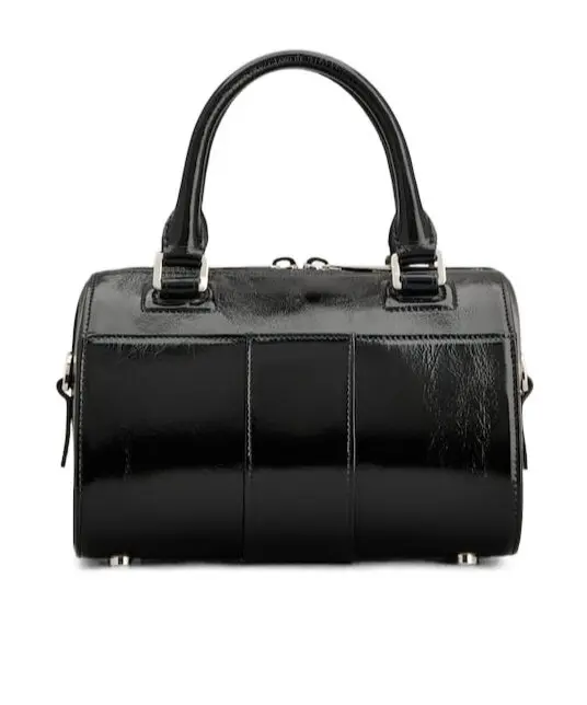 ROGER VIVIER Belle Vivier Mini Bowling Bag - Black