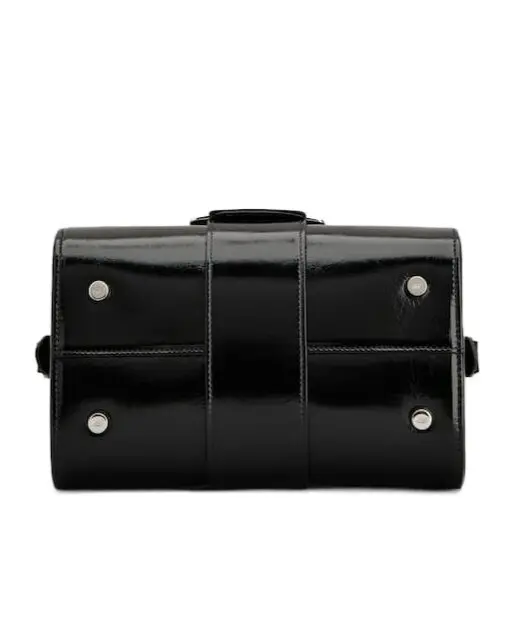 ROGER VIVIER Belle Vivier Mini Bowling Bag - Black