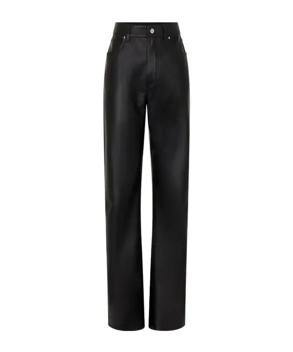 Rabanne Leather Trousers