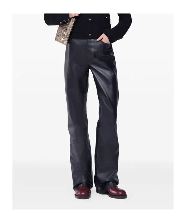 Rabanne Leather Trousers