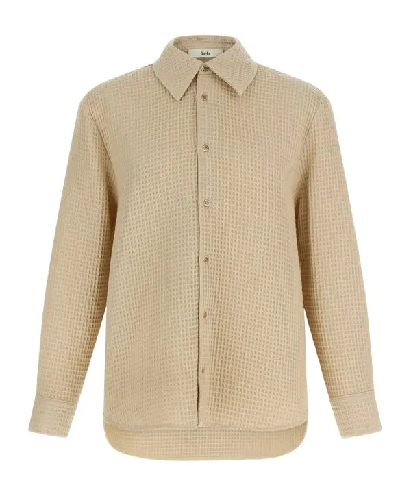 Séfr Oseary Long-sleeved Shirt - Nude