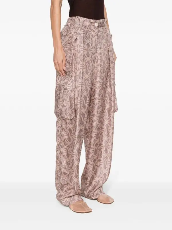 Dries Van Noten Printed Belt-loop Casual Pants