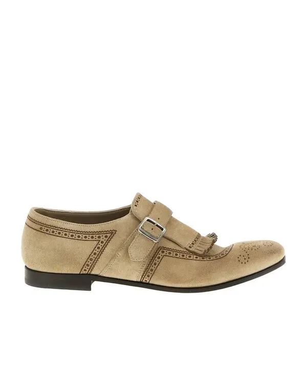 Church's Shanghai Loafers With Tassel And Buckle Detail - Beige