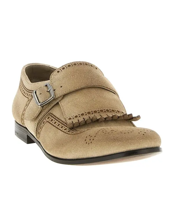Church's Shanghai Loafers With Tassel And Buckle Detail - Beige