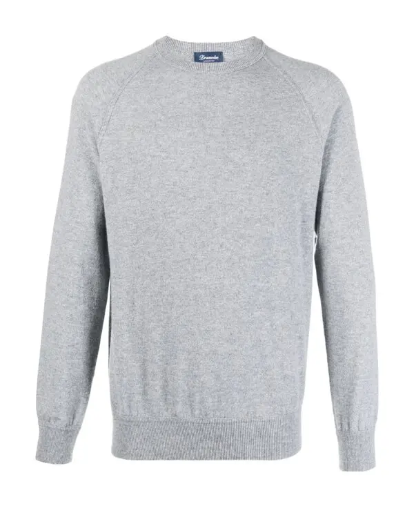 DRUMOHR Cashmere Long-sleeve Jumper - Gray