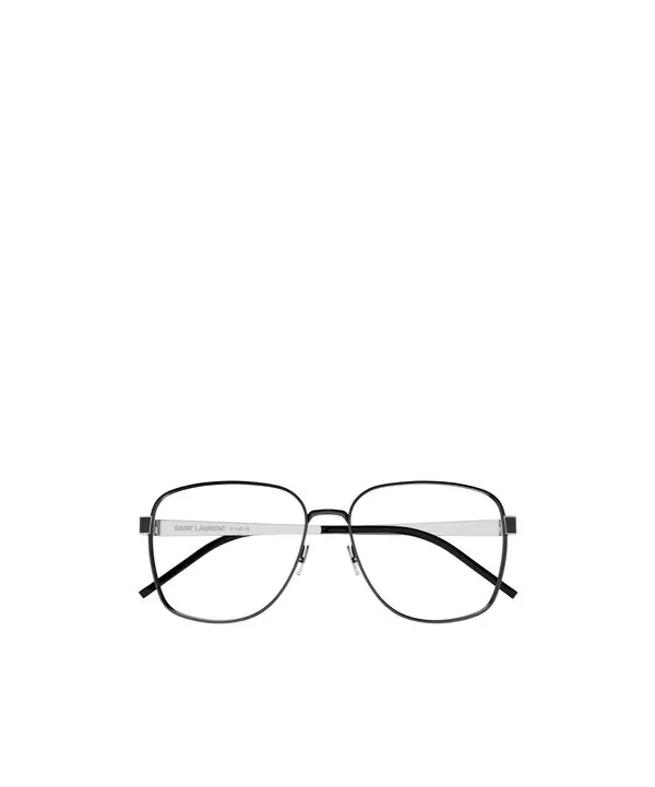 Saint Laurent Square Frame Eyeglasses - Black