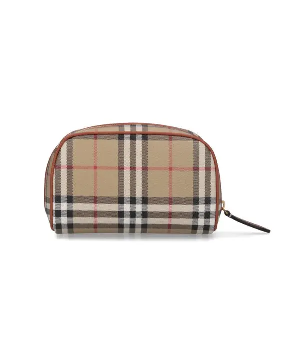 Burberry Small Check Travel Pouch