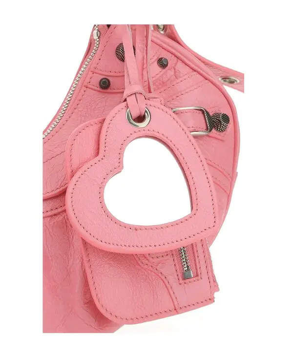 Balenciaga Le Cagole Zipped Xs Shoulder Bag - Light Pink