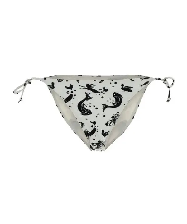 Prada Printed Bikini Bottom - Nero