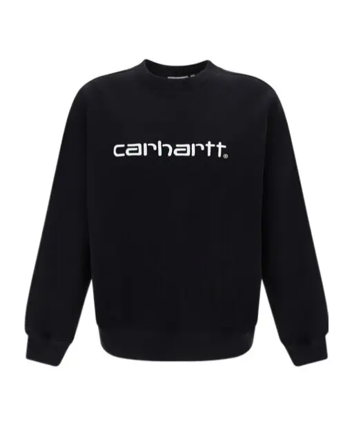 Carhartt Work In Progress Crewneck Sweatshirt With Embroidered Logo