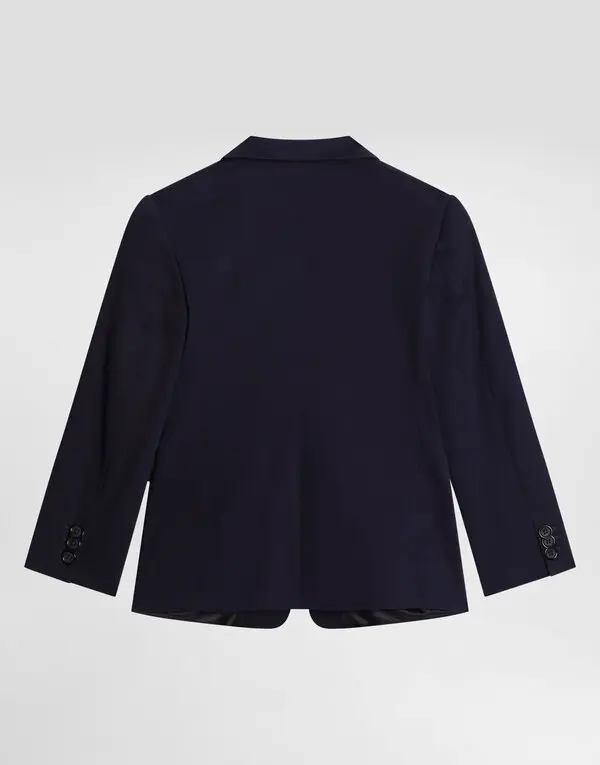 Dolce & Gabbana Embroidered Logo Blazer