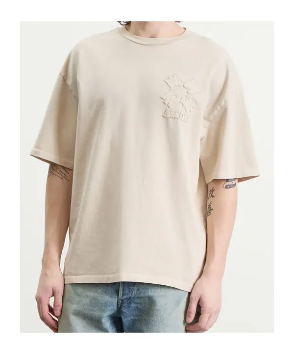 Amiri Ma Quad Oversized T-shirt - Ivory