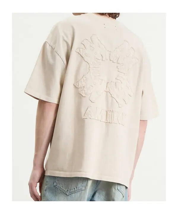 Amiri Ma Quad Oversized T-shirt - Ivory