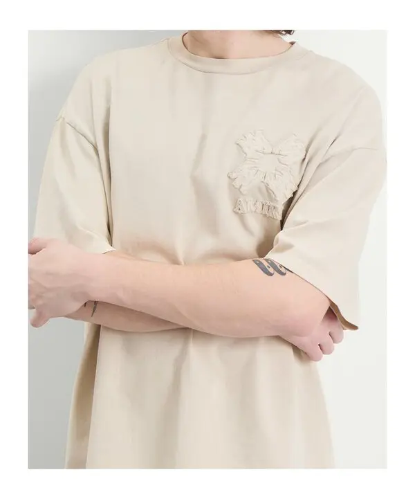 Amiri Ma Quad Oversized T-shirt - Ivory