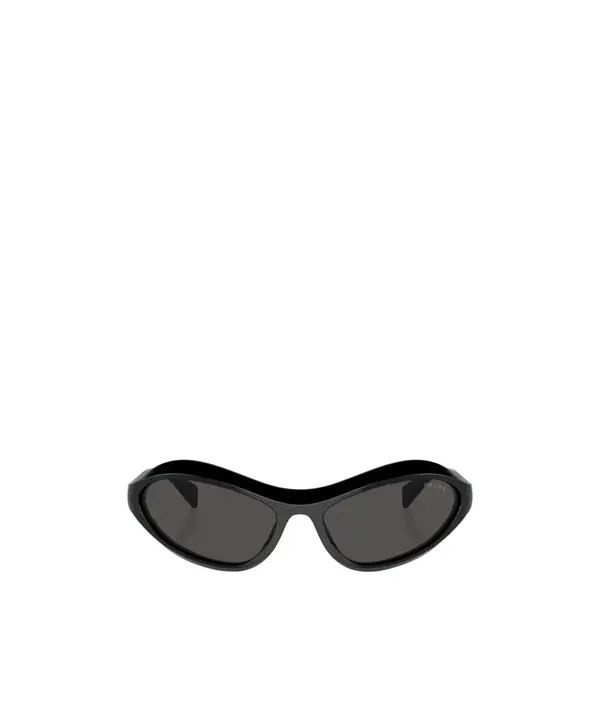 Prada Geometric Cat Eye Sunglasses - Black