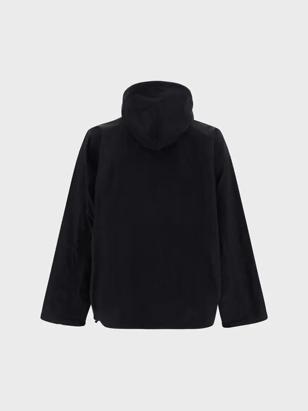 Acne Studios Hooded Jacket With Reflective Face Patch