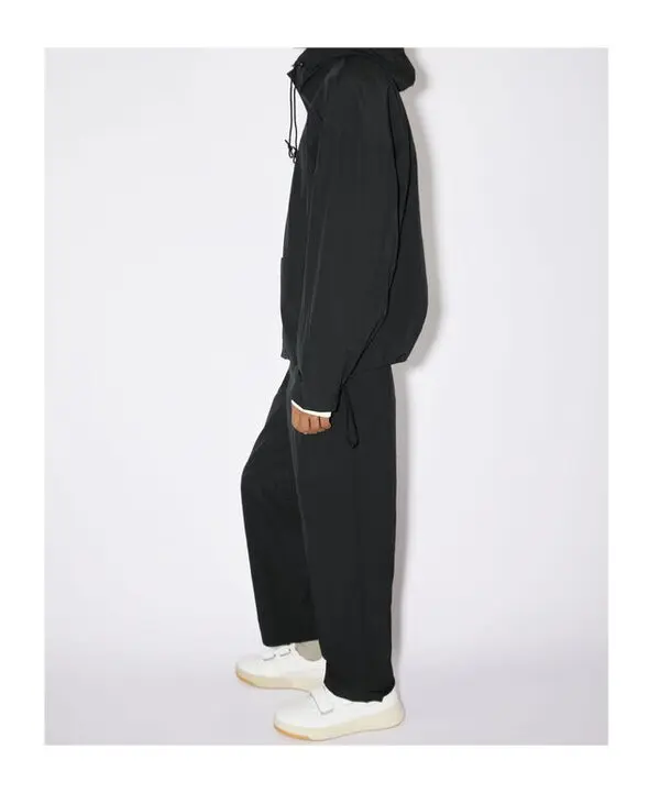 Acne Studios Hooded Jacket With Reflective Face Patch