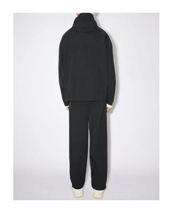 Acne Studios Hooded Jacket With Reflective Face Patch