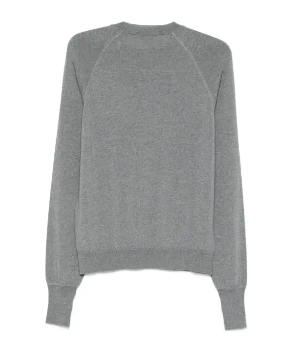Eleventy Raglan Sleeve Sweater - Gray