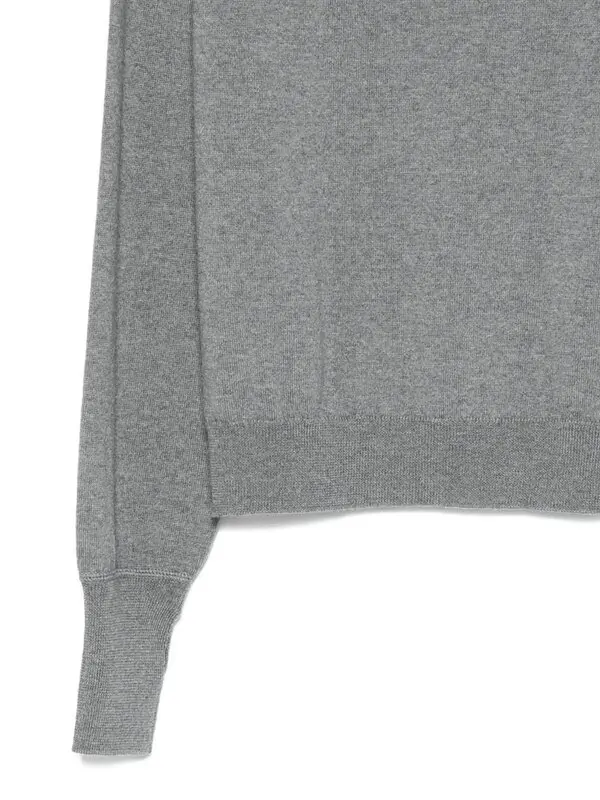 Eleventy Raglan Sleeve Sweater - Gray