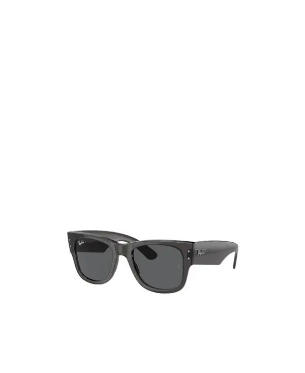 Ray-ban Mega Wayfarer Square Frame Sunglasses - Black