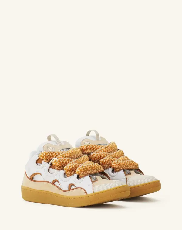 LANVIN Curb Sneakers - Brown