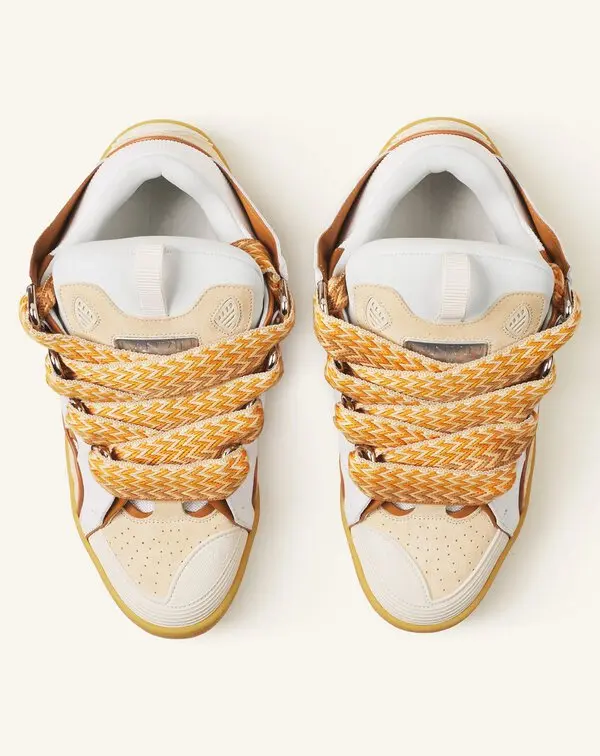 LANVIN Curb Sneakers - Brown