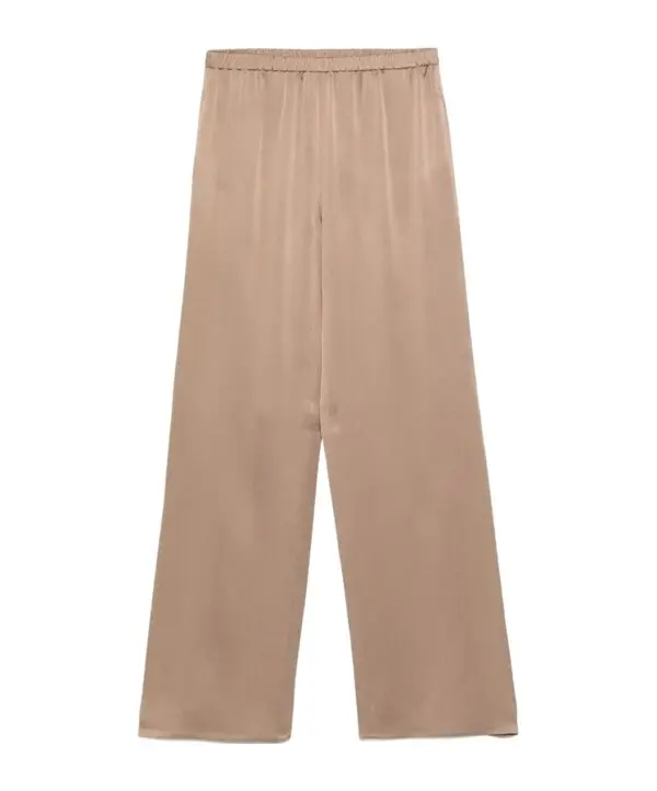 Antonelli Firenze Elastic Waist Casual Pants - Nude