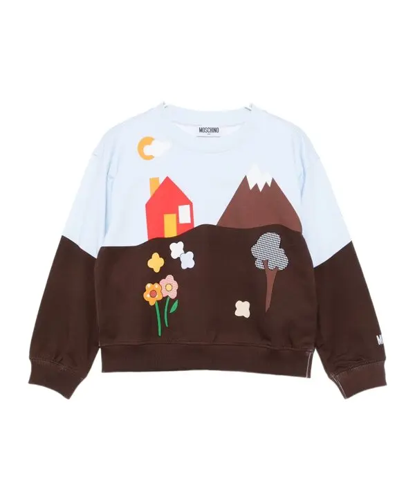 Moschino Graphic Print Sweatshirt
