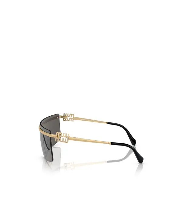 Miu Miu Single Lens Sunglasses - Gray