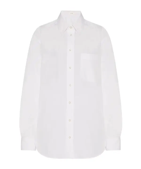 THE ROW Classic Collar Shirt - White