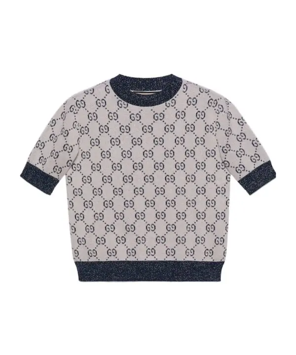Gucci Gg Lamé Jacquard Top - No