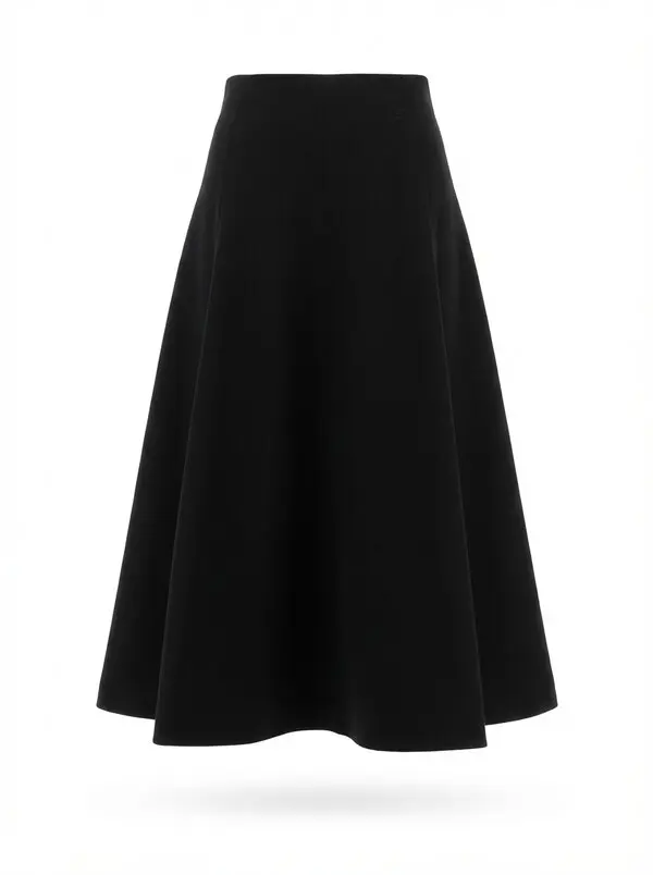 Jacquemus High Waisted Flared Maxi Skirt