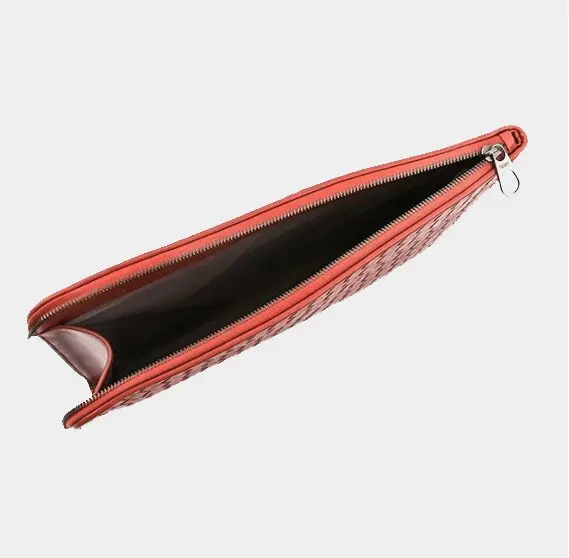 Bottega Veneta Intrecciato Clutch - Red
