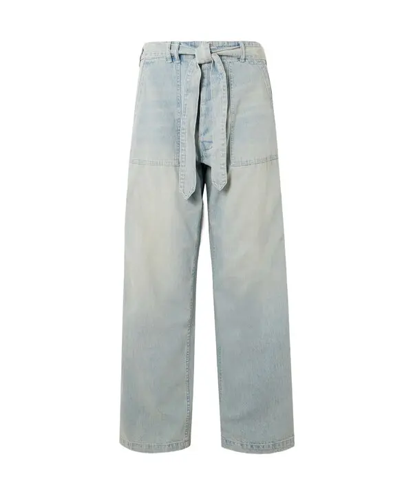 R13 Casual Pants With Belt Loops - Gray