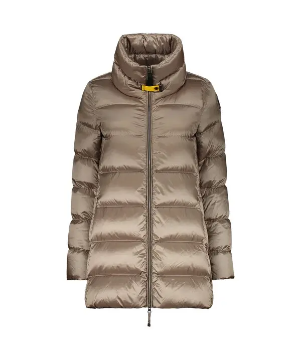 PARAJUMPERS Quilted High-neck Coat - Brown