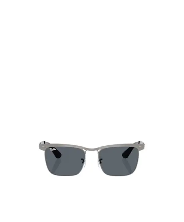 Ray-ban Wayfarer Deluxe Square Sunglasses - Matt Sandblasting Lead Grey