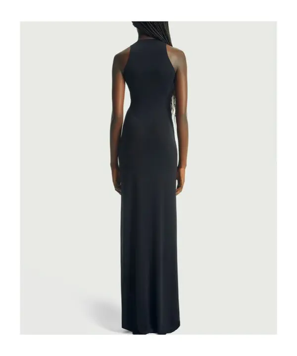Coperni Halterneck Cut-out Maxi Dress