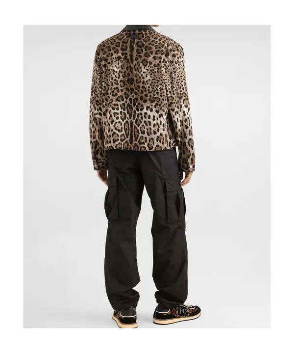 Dolce & Gabbana Logo Plaque Cargo Trousers