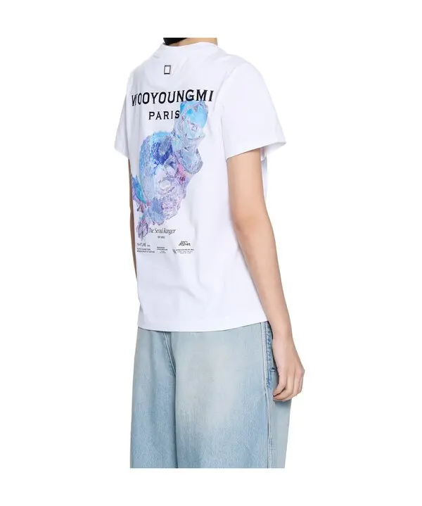 WOOYOUNGMI Short-sleeved T-shirt With Graphic Print