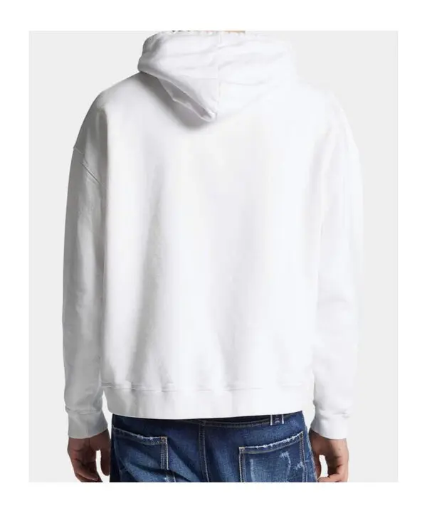 Dsquared2 Relaxed Fit Graphic Hoodie