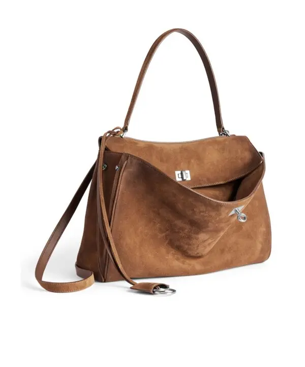 Balenciaga Rodeo Medium Shoulder Bag - Camel