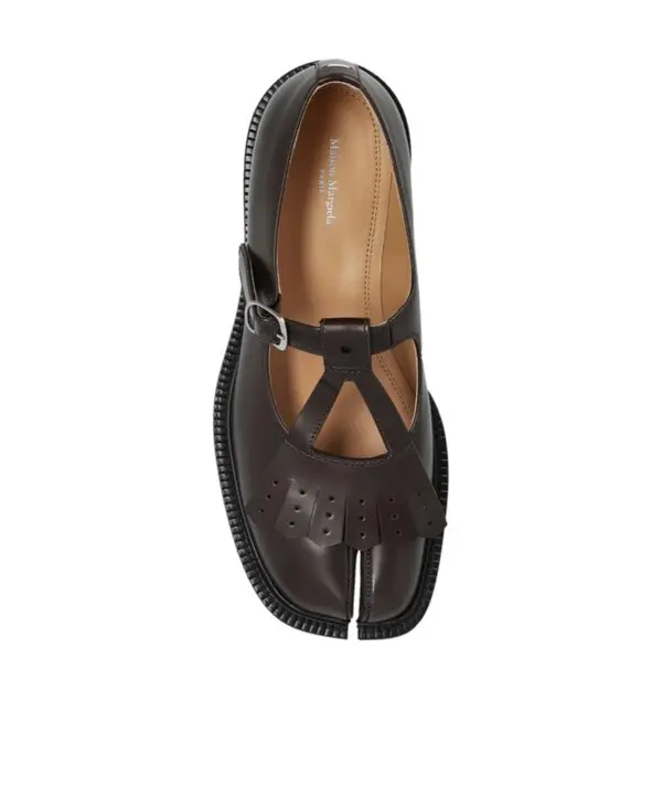 MAISON MARGIELA Tabi Mary Jane Lug Sole Shoes