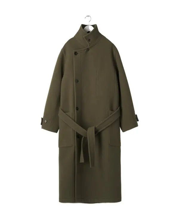 LEMAIRE Double-breasted Belted Coat