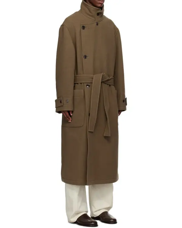 LEMAIRE Double-breasted Belted Coat