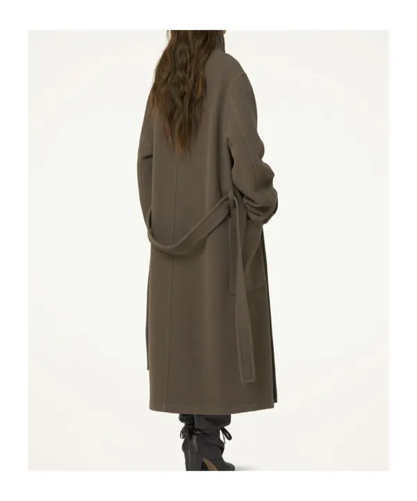 LEMAIRE Double-breasted Belted Coat