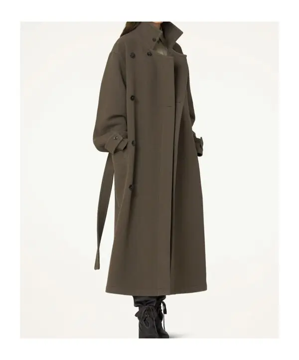 LEMAIRE Double-breasted Belted Coat