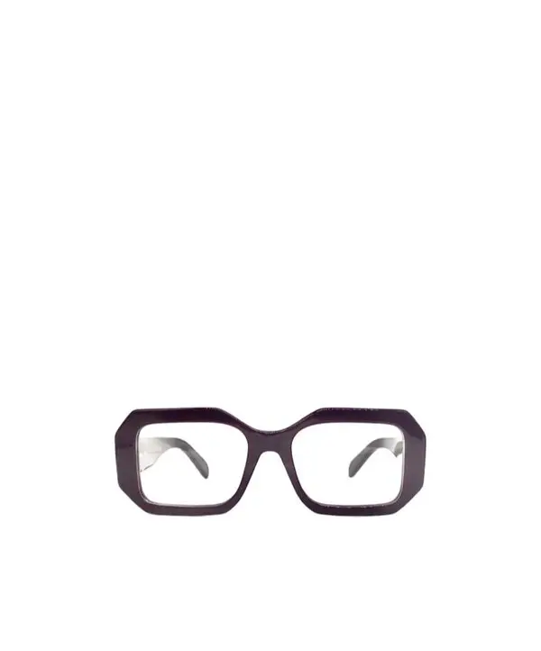 Celine Full-frame Flat Mirror Eyeglasses - Brown