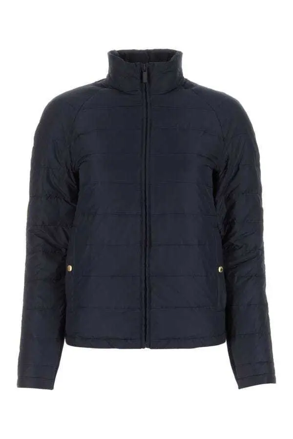 Thom Browne Zip-up Puffer Jacket - Blue